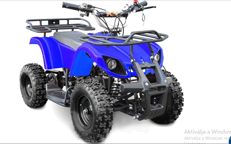 Kétütemű gyerek quad KXD M7 kék benzines - quaddepo.com