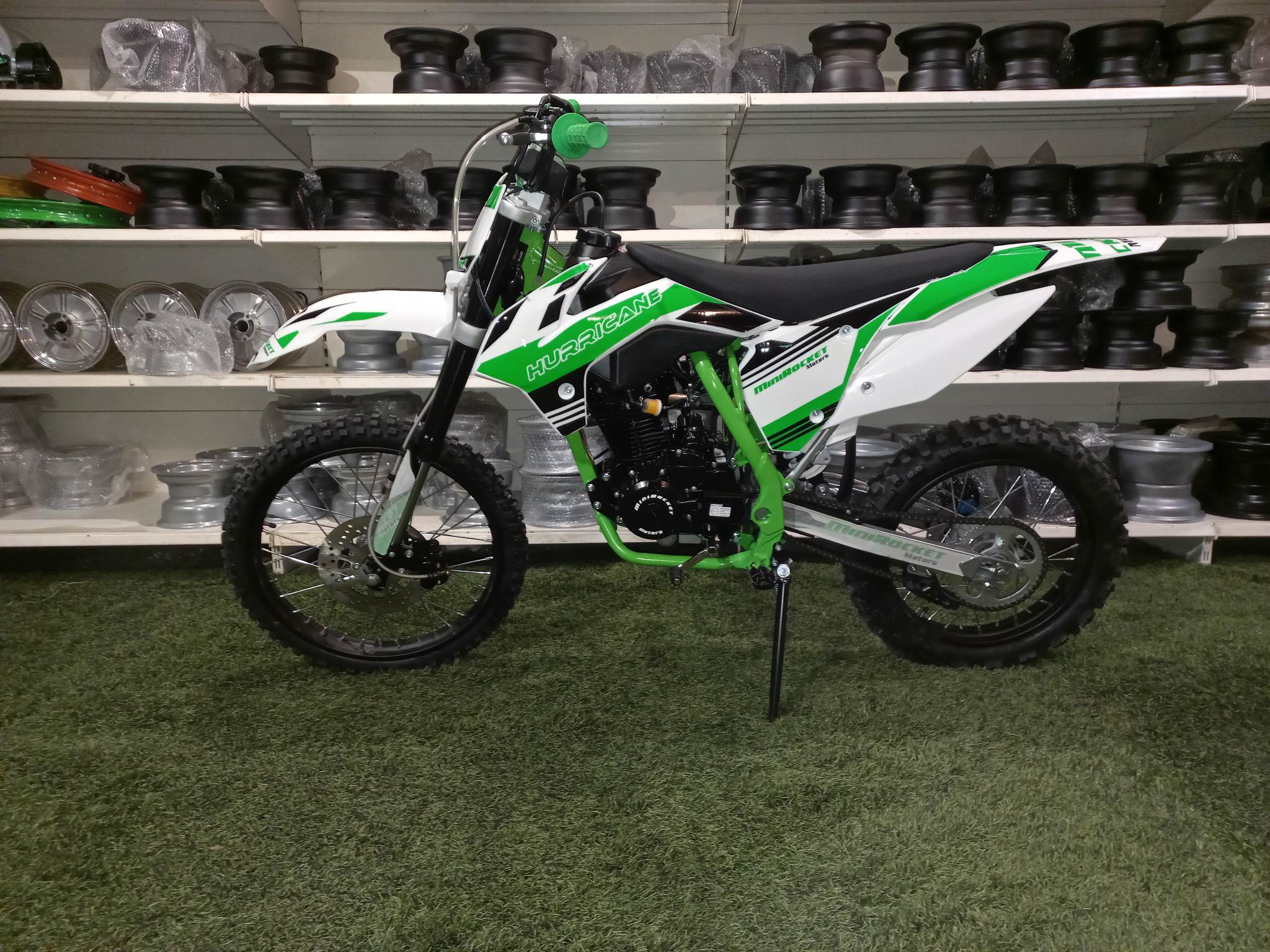 Cross motor HR250 cc 19/16 kerék zöld - quaddepo.com