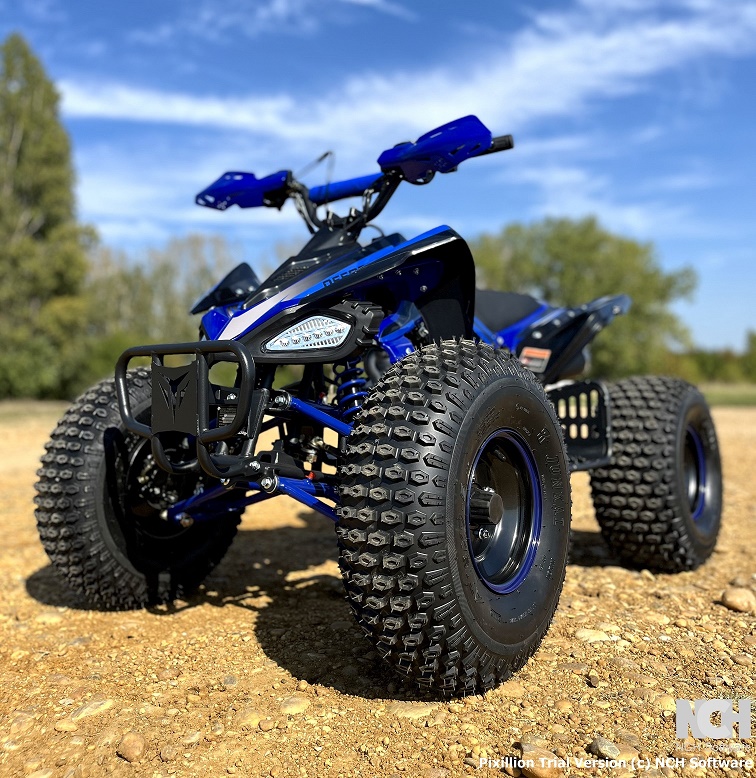 KXD 004 gyerek quad 125cc Kék benzines - quaddepo.com